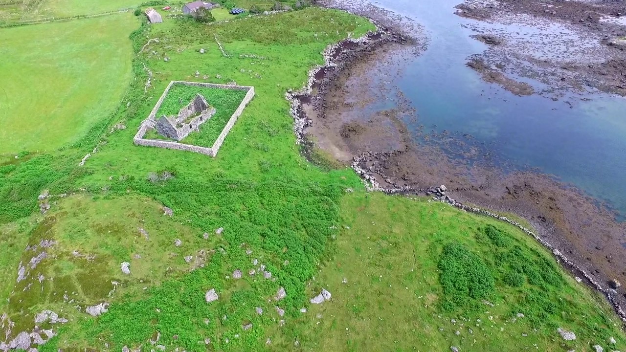 Templecrone Church, Termon Stone Circle, Famine Walls - YouTube