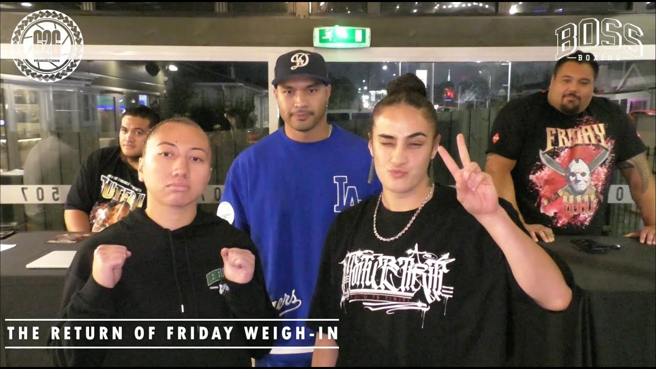 BOSS BOXING - THE RETURN OF FRIDAY WEIGH-IN NIGHT - YouTube