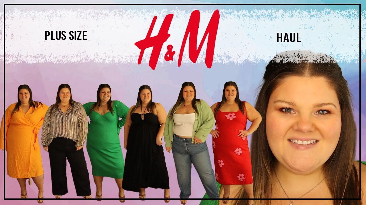 H&M PLUS SIZE SPRING 2023 HAUL // PLUS SIZE TRY ON - YouTube