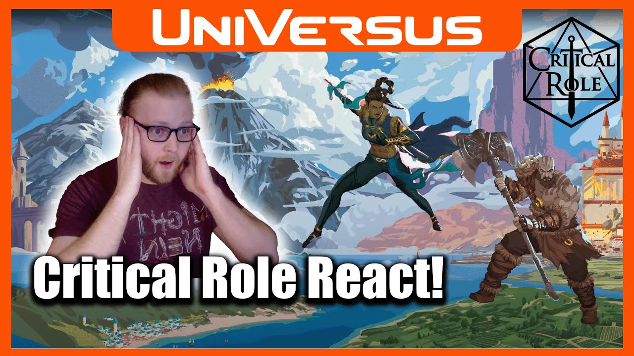 New Critical Role Trailer! | UniVersus Critical Role Heroes of Exandria ...
