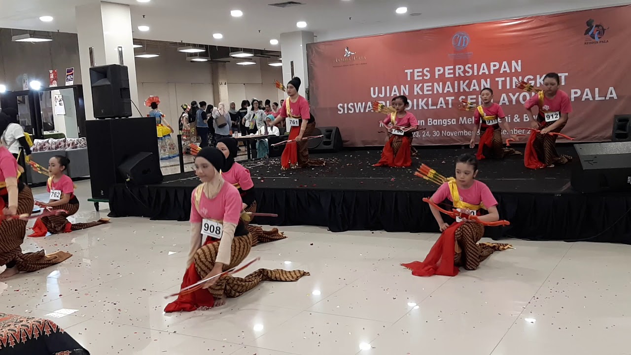 Tari Retno Pamudya Pra Ujian Ayodya Pala Des 2019 - YouTube