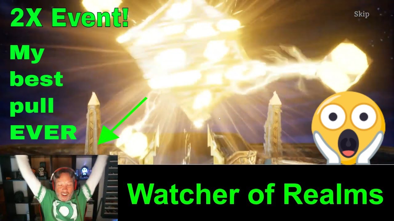 2X Event * 160 summons+ Best ever Legendary pull!! Watcher of Realms ...