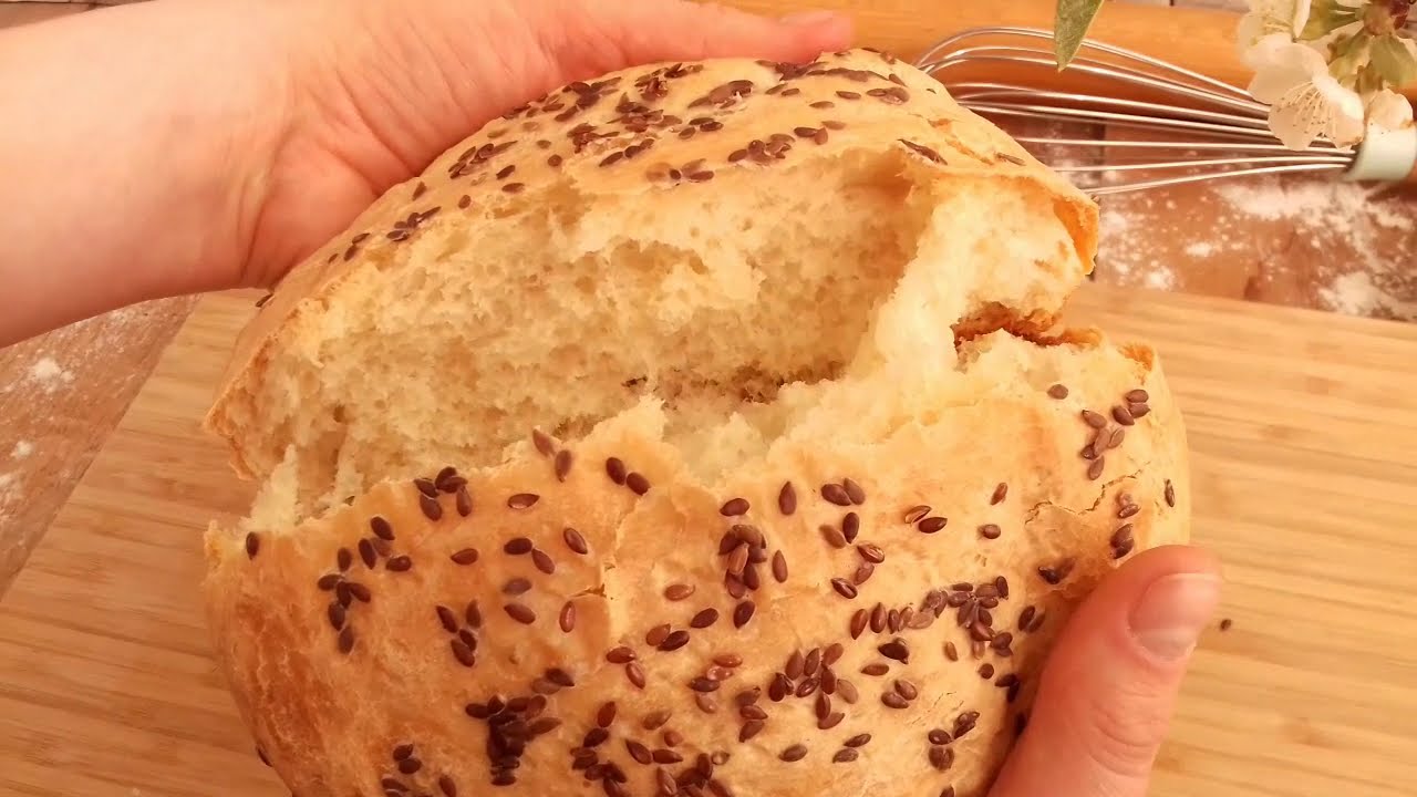 Do you want to make tasty bread at home? It's easy with this recipe ...