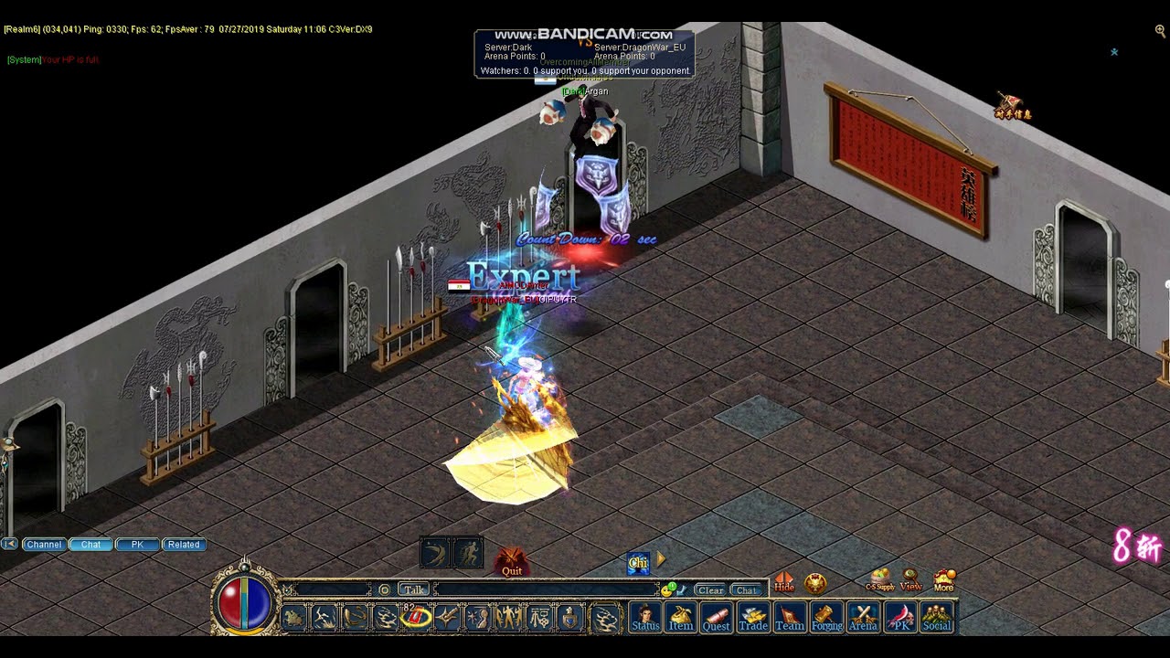 Conquer online - Power of ninja Epic weapons - YouTube