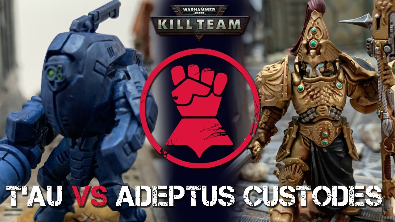 Informe de batalla Kill Team: T'au VS Adeptus Custodes. - YouTube