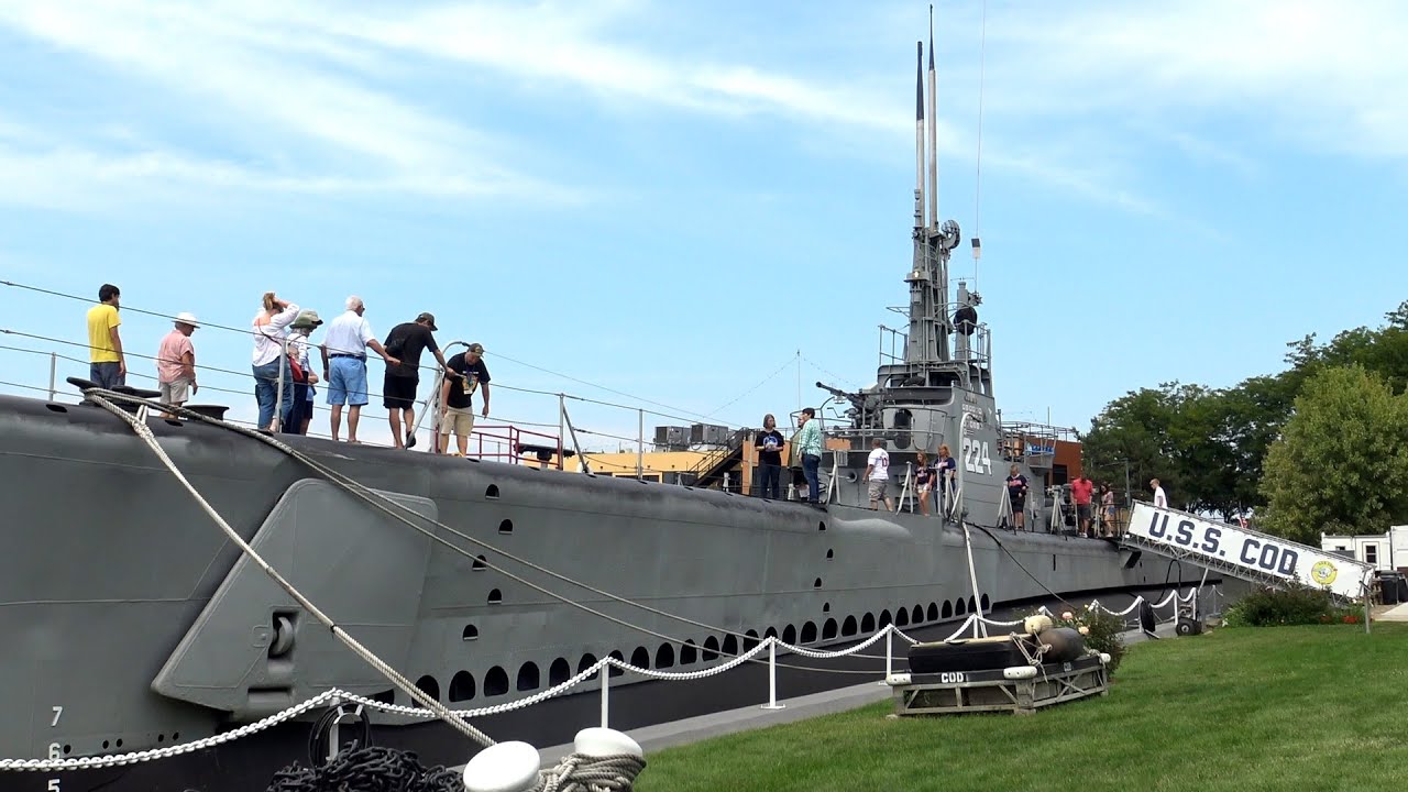 Aboard the USS Cod World War II Submarine - YouTube