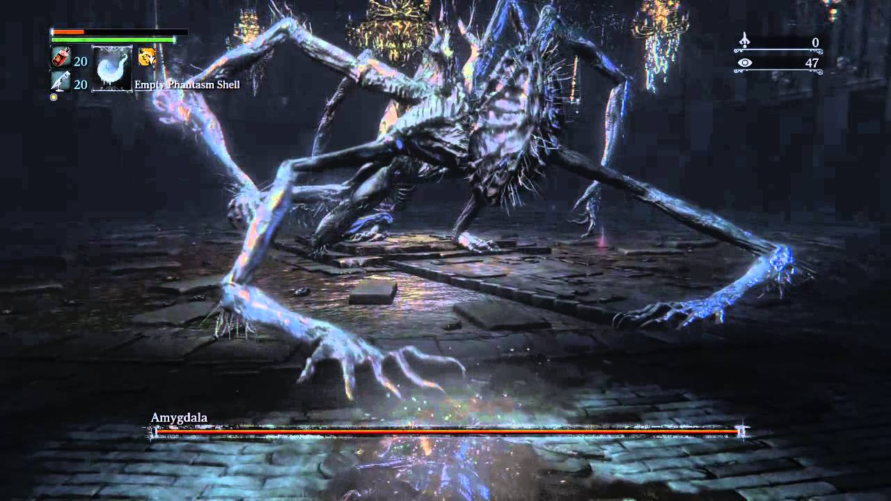 Bloodborne™ Defiled Chalice Dungeon vs Amygdala - YouTube