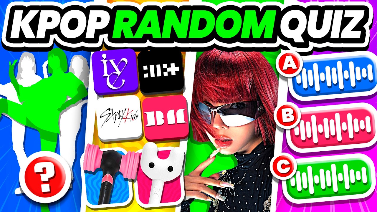 THE ULTIMATE KPOP QUIZ CHALLENGE 🏆 KPOP QUIZ 2024 - YouTube