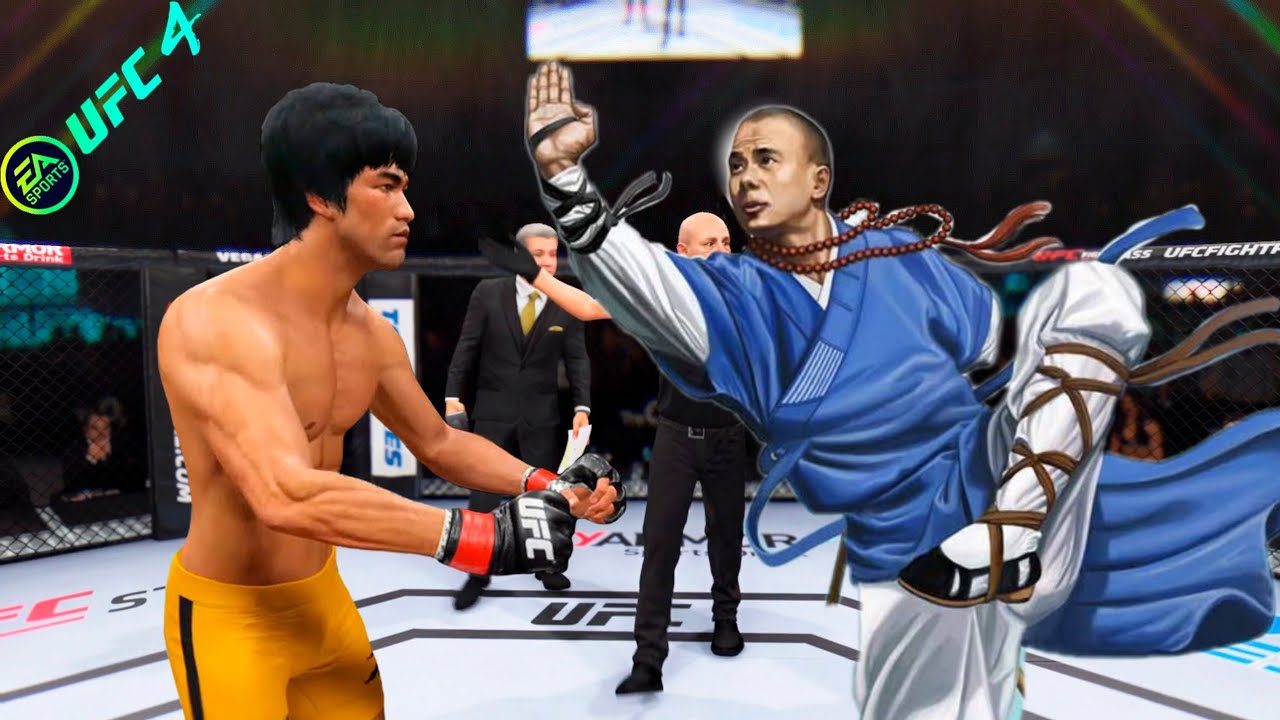 Bruce Lee vs Evil Shaolin EA Sports UFC 4 PS5 - YouTube