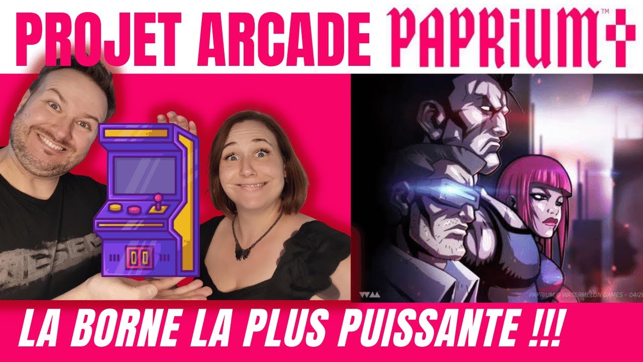 😈 PROJET ARCADE PAPRIUM la borne d'arcade la plus puissante!!! 😍 sega ...