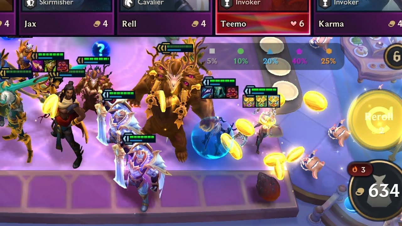 Unlimited Gold, Unlimited 5 cost! all 5 costs 3 stars! #tft # ...