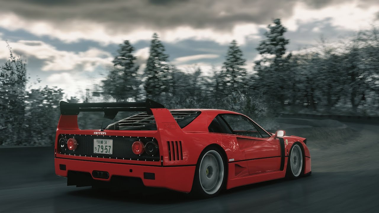 Winter is coming... (Ferrari F40/ assetto corsa) - YouTube