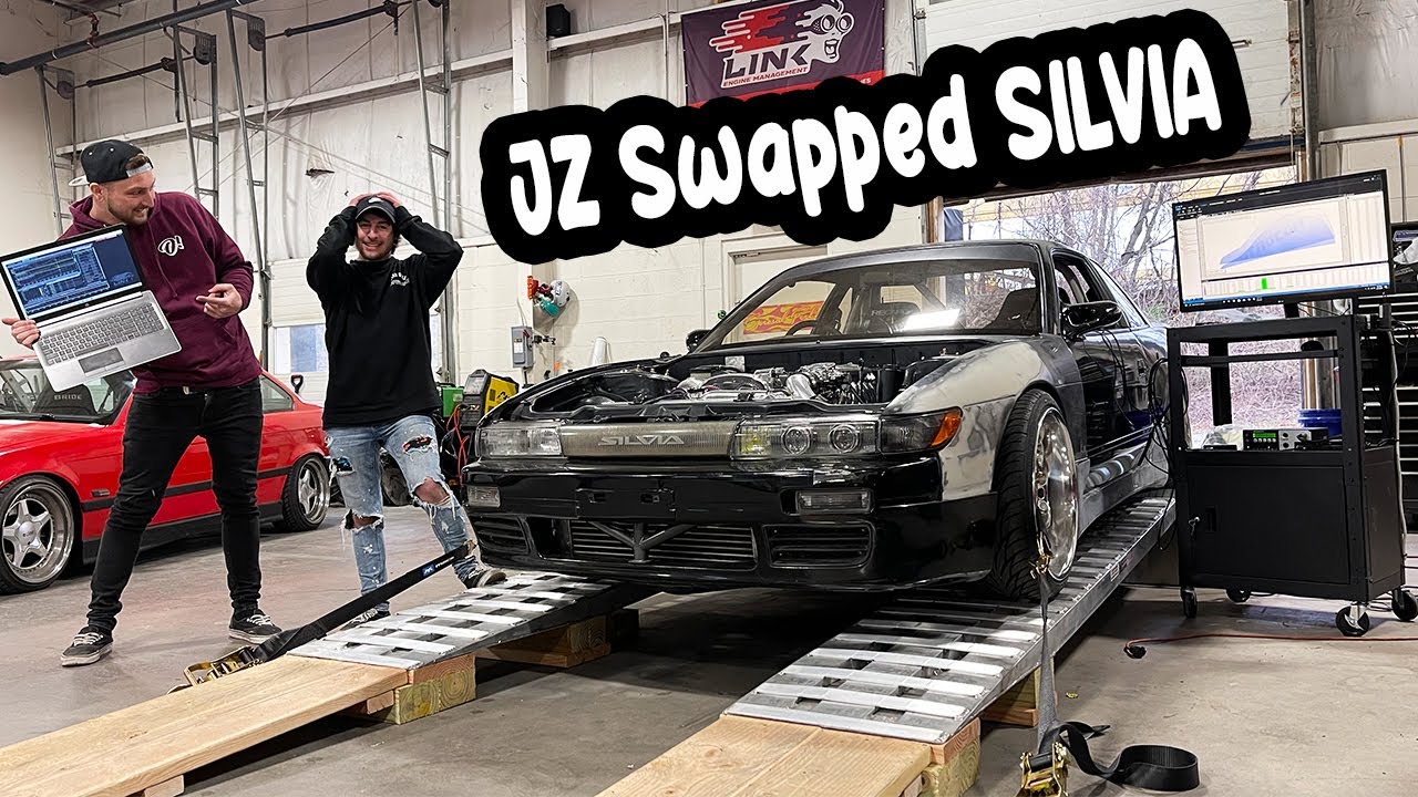 Sending DJ's Silvia to the MOON on the Dyno! - YouTube