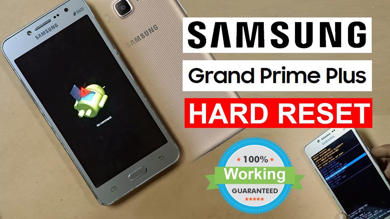 How To Samsung Galaxy Grand Prime Plus Hard Reset | Hard Reset SAMSUNG ...