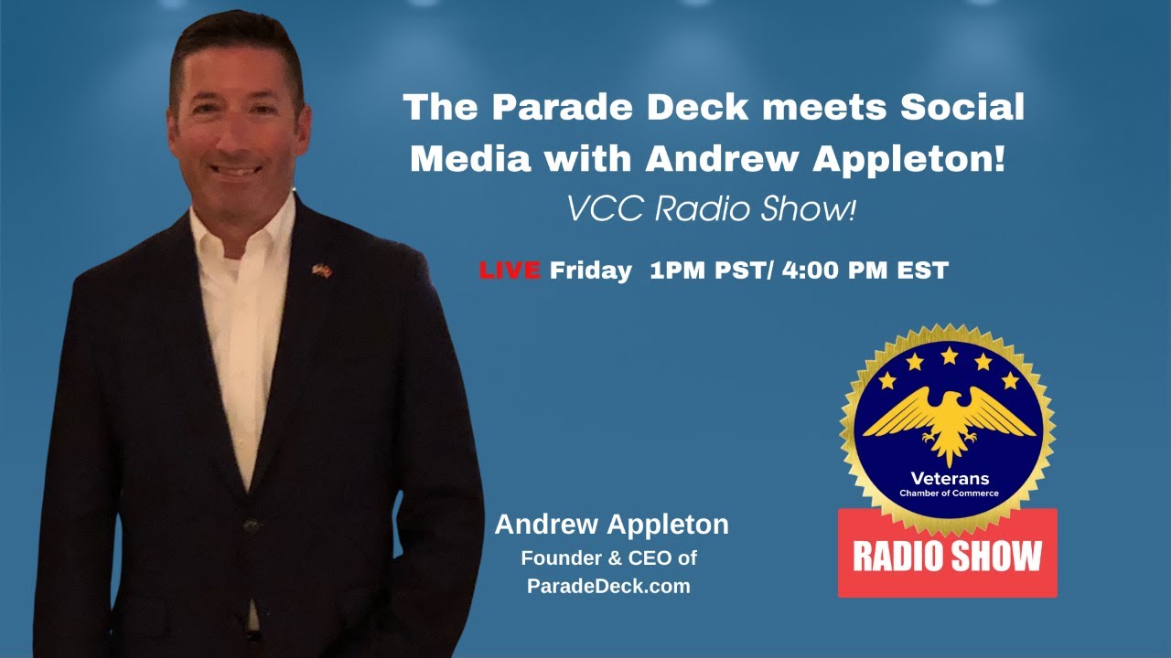 The Parade Deck meets Social Media with Andrew Appleton! - YouTube