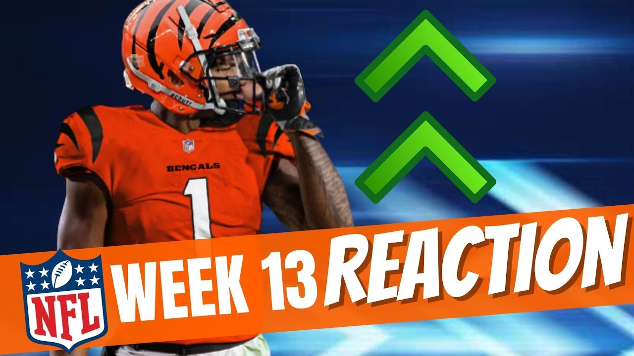 My Week 13 NFL Reactions! - YouTube