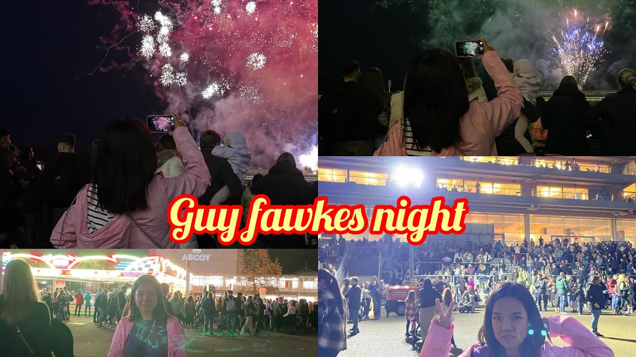 Guy fawkes night:fireworks display - YouTube