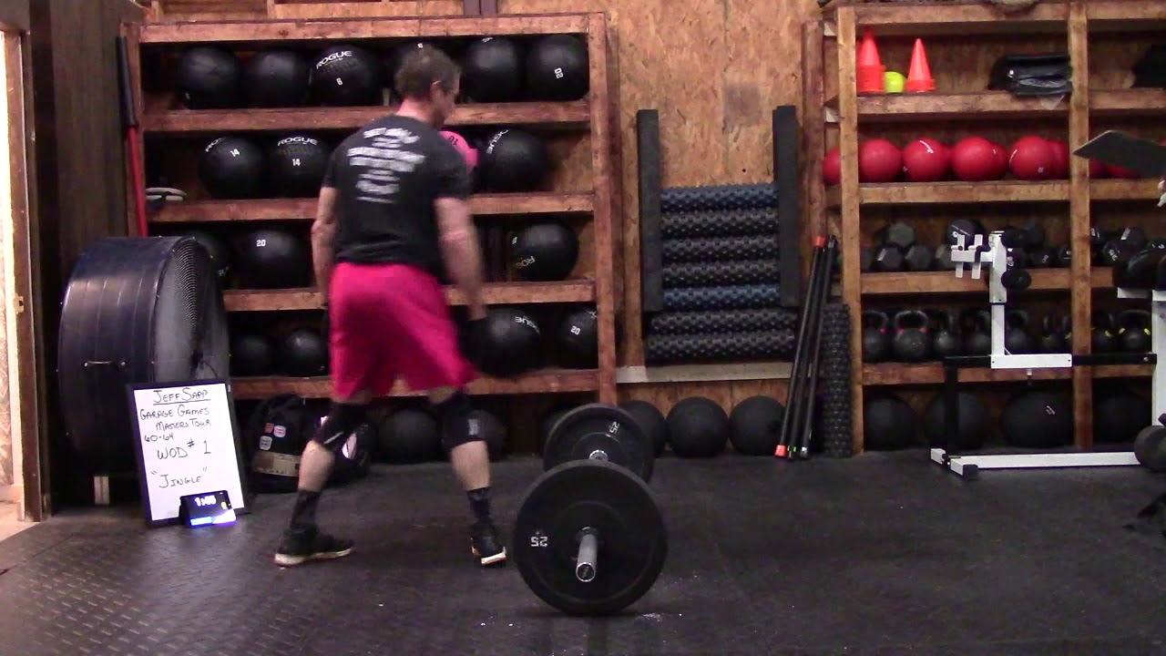 Jeff Sapp Masters Tour WOD 1 - YouTube