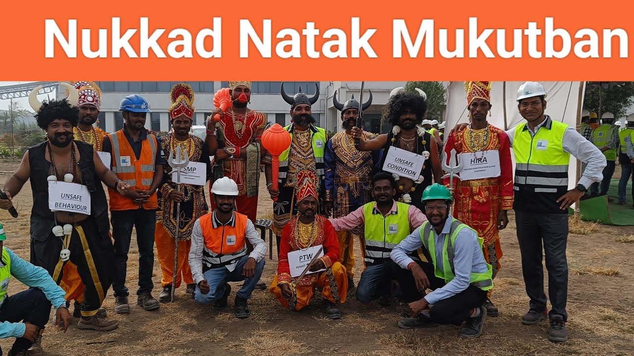 Nukkad Natak at Gate meeting RCCPL Mukutban - YouTube