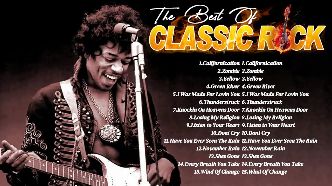 Classic Rock Mix ~ Non-Stop Classic Rock Mix | Timeless Rock Tunes ...