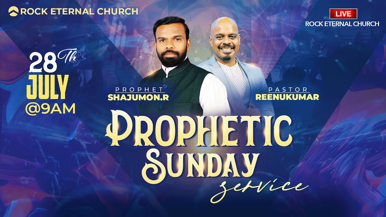 🔴 LIVE | Rock Eternal Church | Prophetic Sunday Service | July 28th ...
