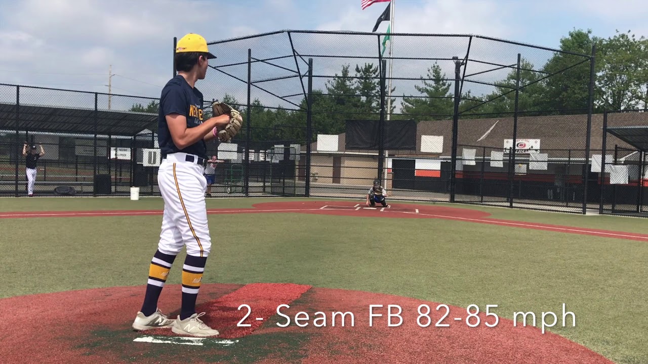 2020 RHP Ryan Walsh Chaminade HS, NY College Baseball Recruit - YouTube