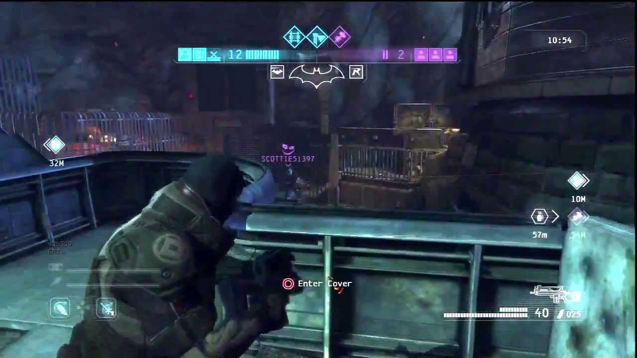 Arkham Origins Multiplayer BETA - Bane Gang Gameplay (720p) - YouTube