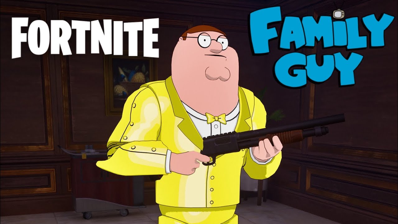 Fortnite - Gold Plated Suit Peter Griffin Gameplay - YouTube