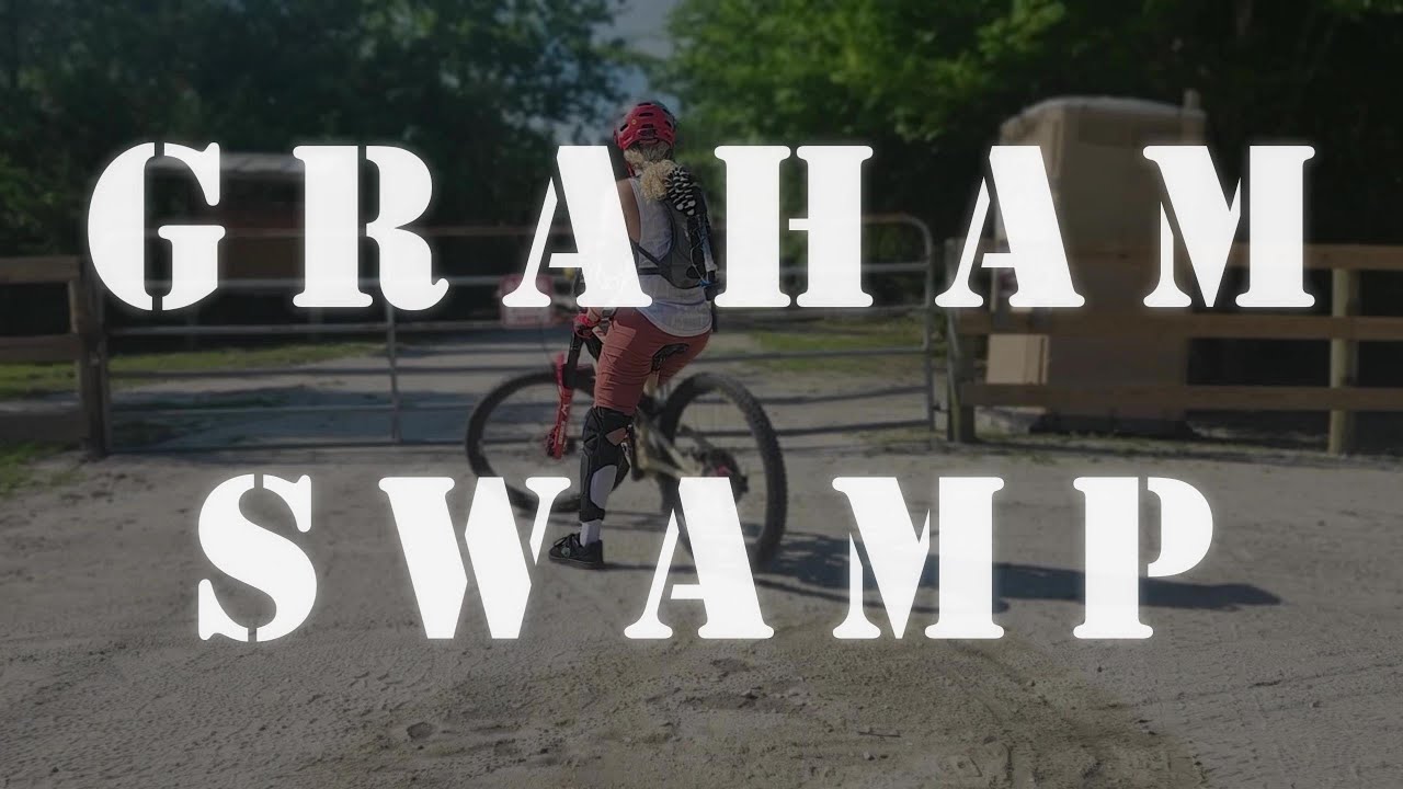 Graham Swamp Mountain Biking Trail w/ Wife - YouTube