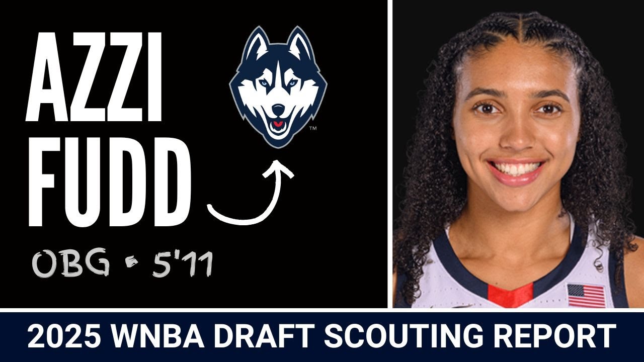 Azzi Fudd: 2025 WNBA Draft Scouting Report | Preseason Edition - YouTube