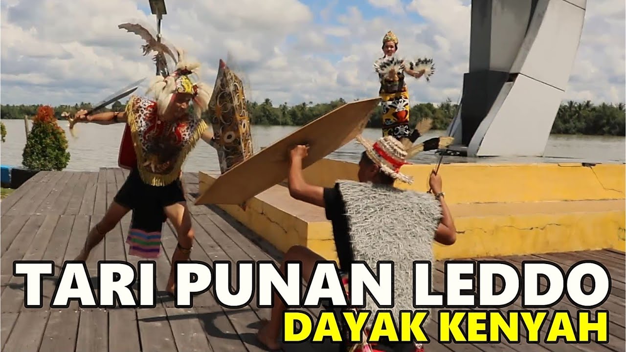 TARI PUNAN LEDDO DAYAK KENYAH KALIMANTAN UTARA - SISWA SMAN2 TANJUNG ...