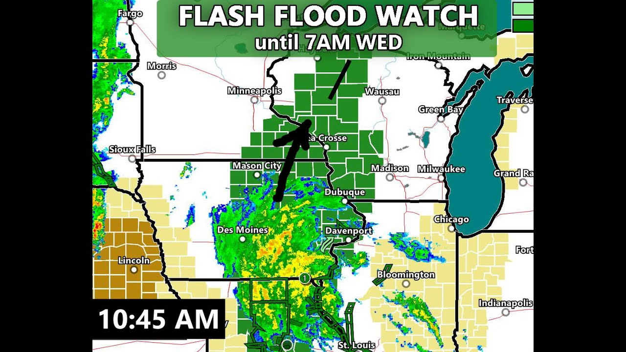 Tropical Storm Cristobal is Coming - Wisconsin Weather - YouTube