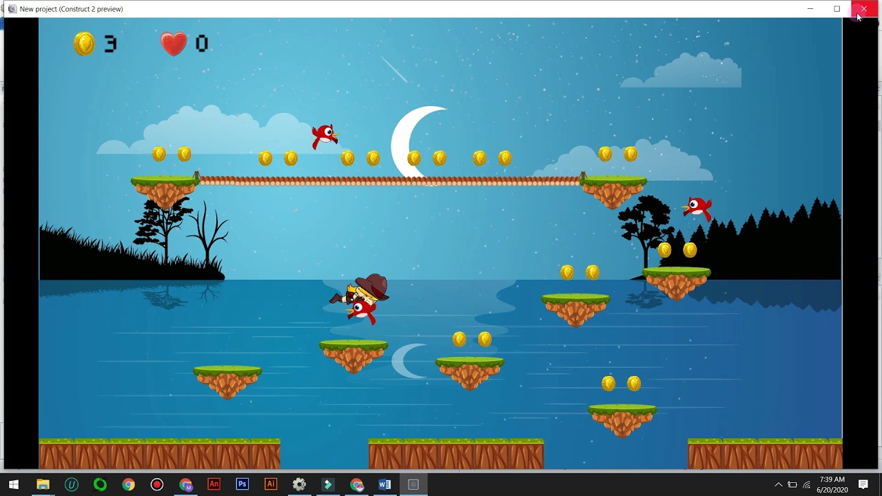 Animasi Pemain Mati & Restart Game || Tutorial 10 - YouTube