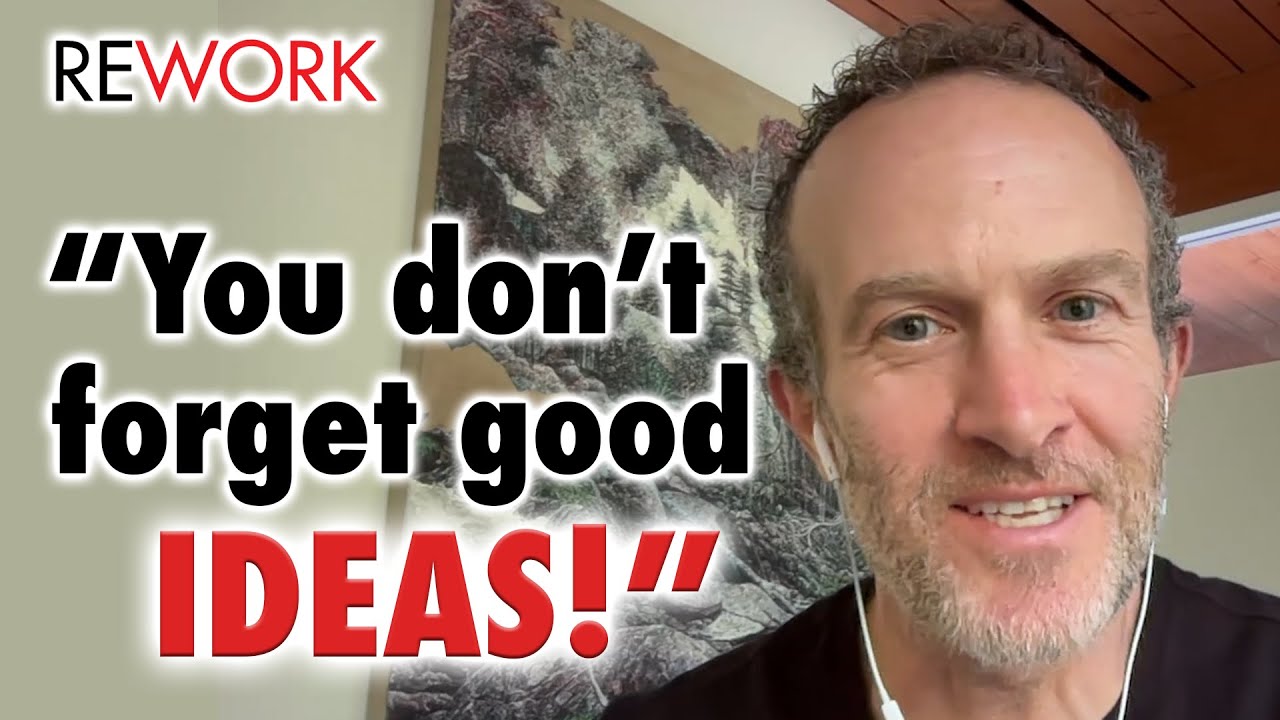 Good ideas bubble up again | REWORK podcast clip - YouTube
