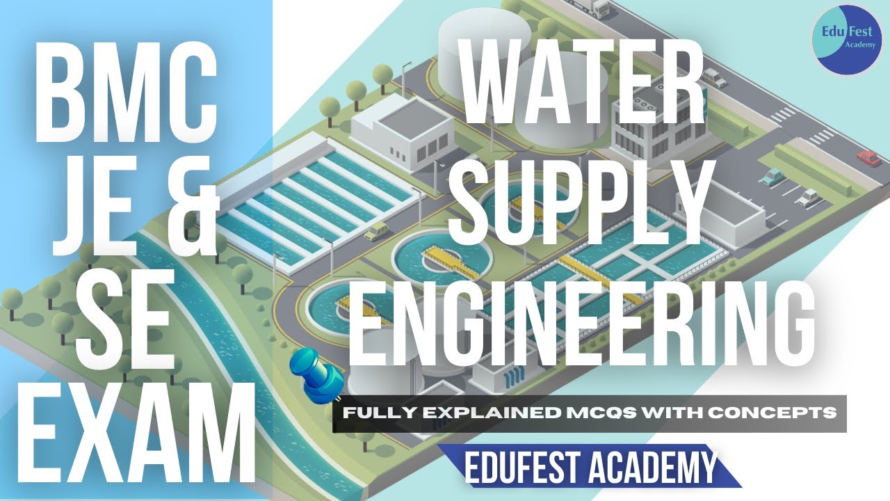 Water Supply Engineering | BMC JE and SE Exam MCQs Practice Session ...