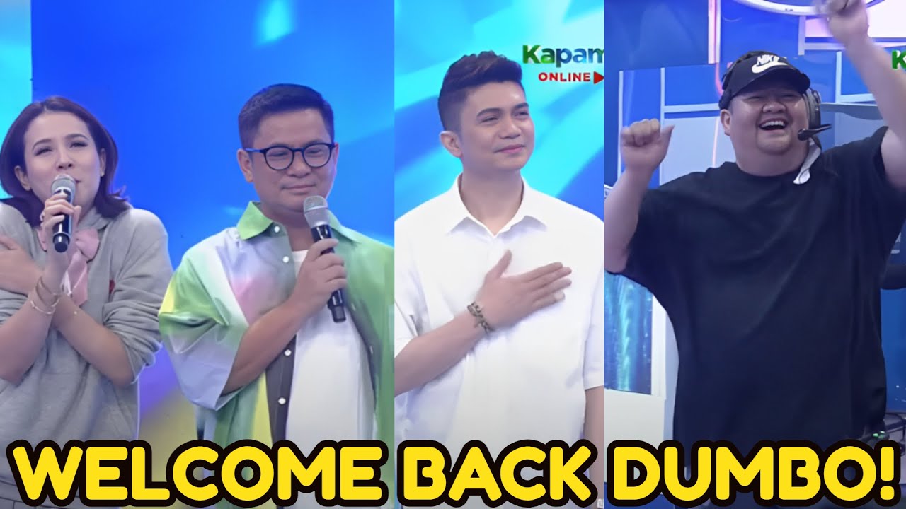 Dumbo MAGALING Na!BALIK Its Showtime Na!Vhong Navarro SOBRANG SAYA ...