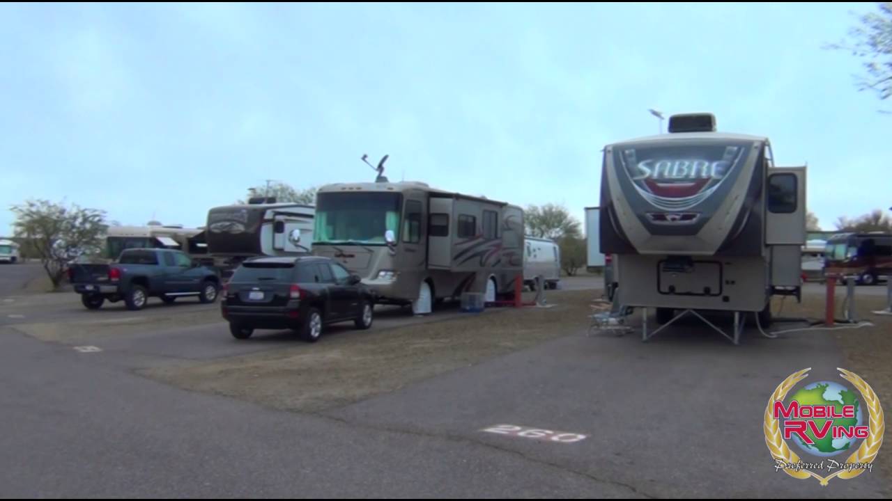 Eagle View RV Resort Fort McDowell Arizona - YouTube