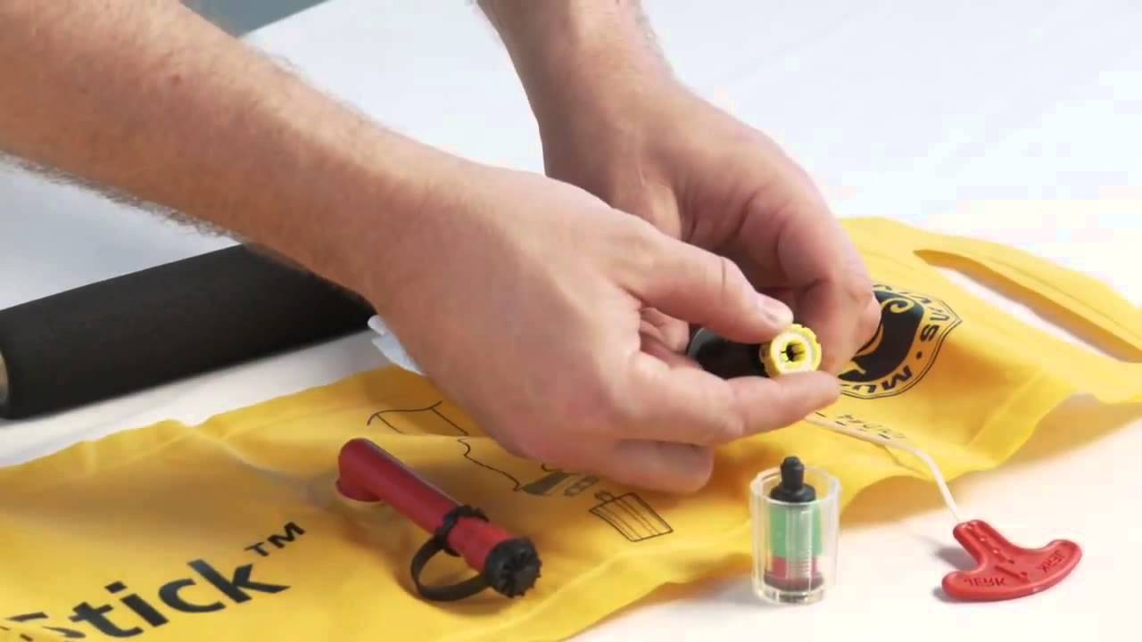 Mustang Survival Rescue Stick Rearming Instructions - YouTube