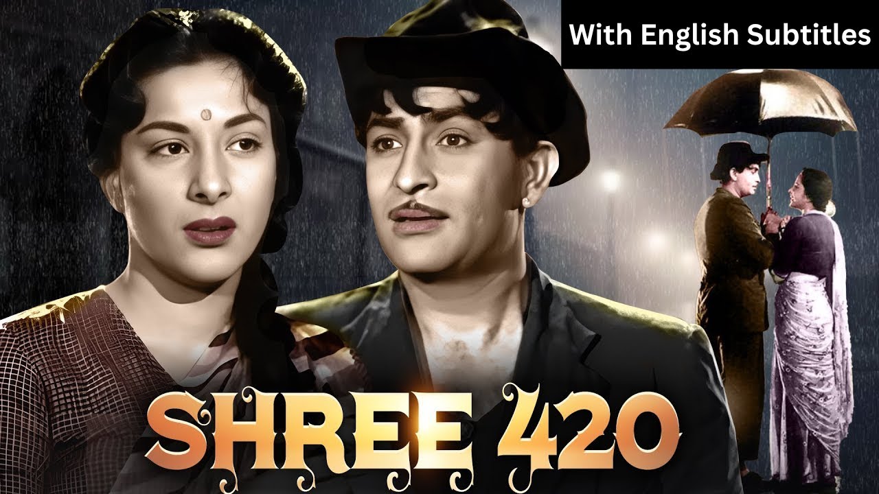Shree 420 (1955) - Superhit Hindi Movie With English Subtitles | Raj ...
