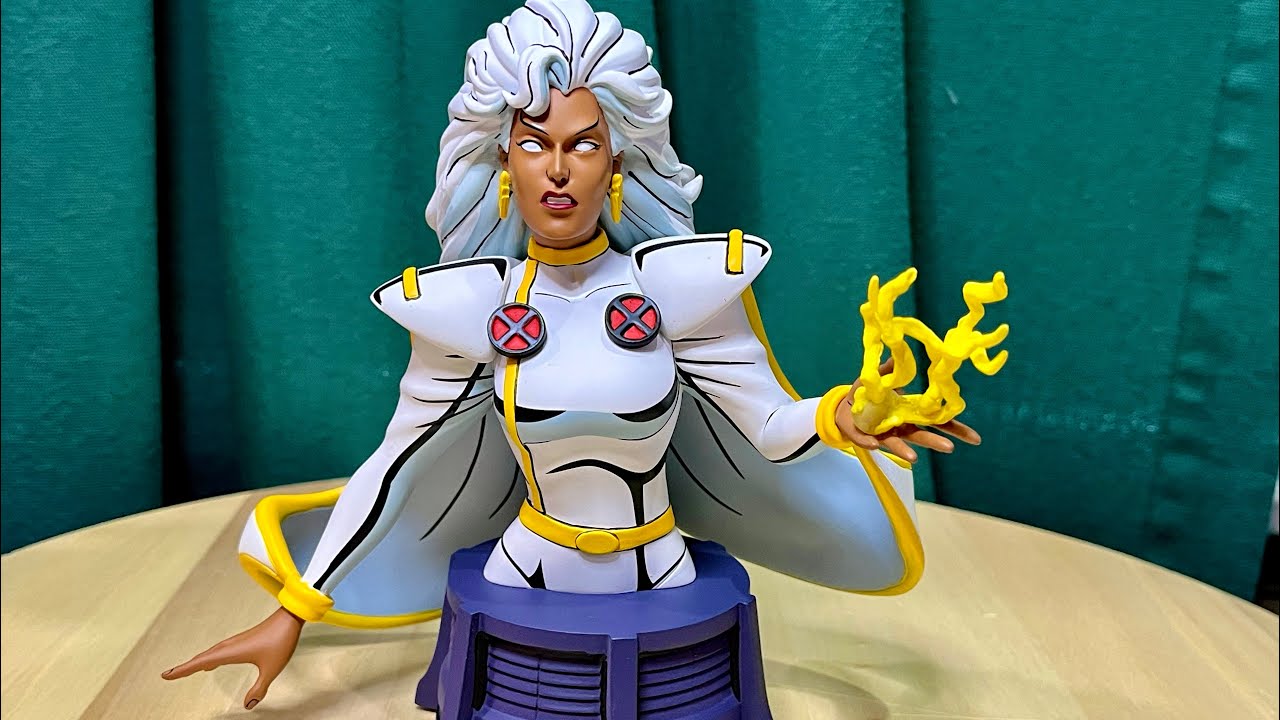 Marvel Animated Storm X-Men bust - YouTube