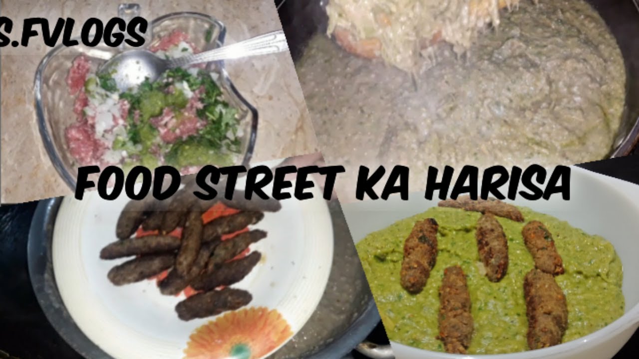 Food street kaHarisa |beef harisa|Authentic recipe of kashmiri harisa ...