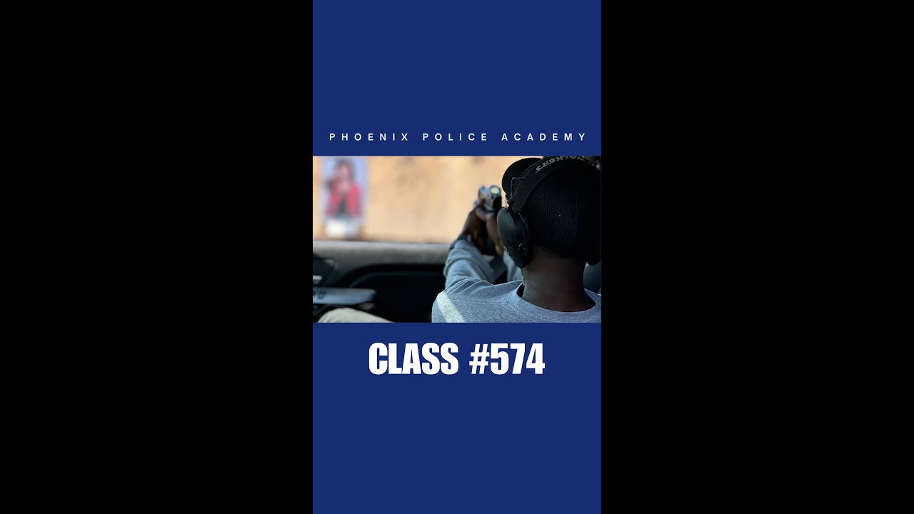 Phoenix Police Academy Class #574 - Firearm Scenarios - YouTube