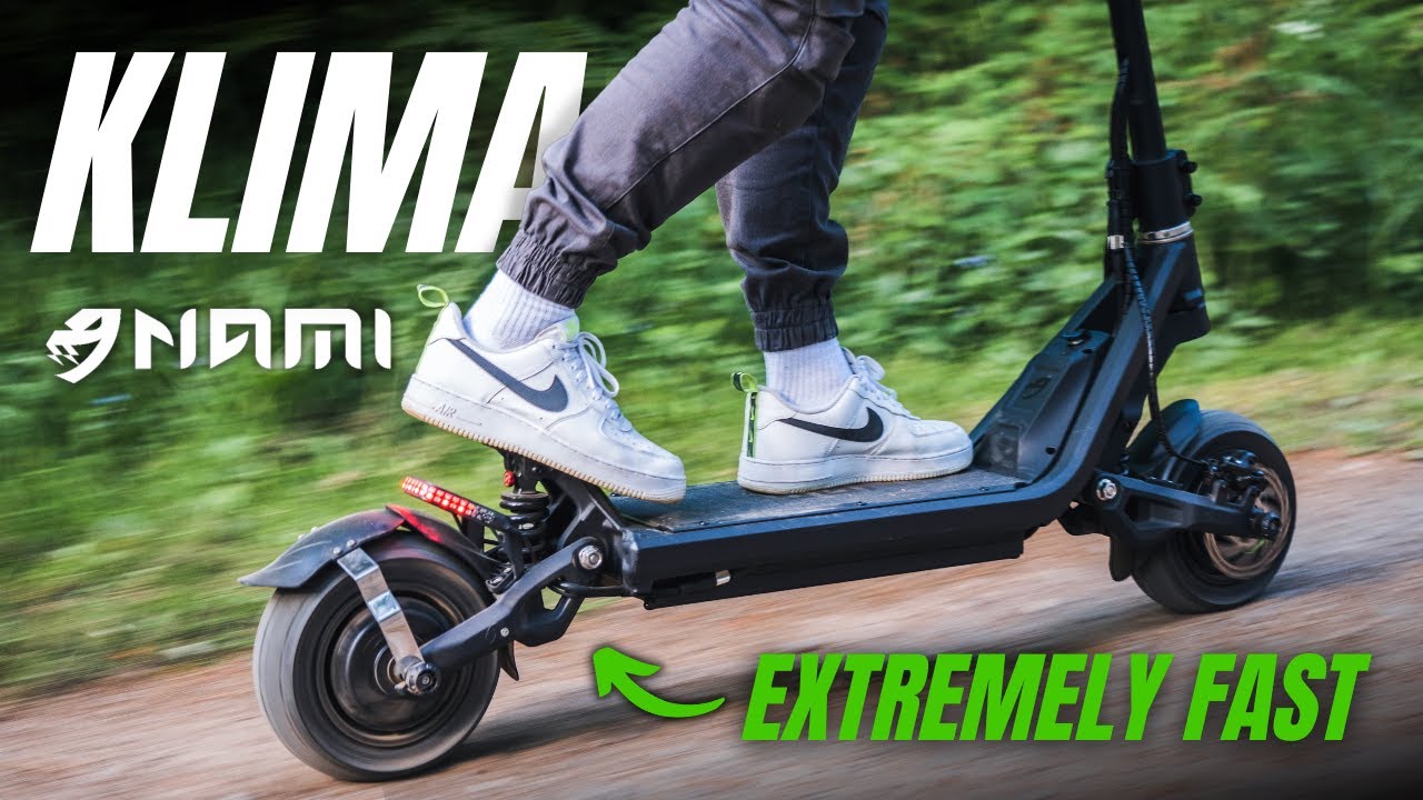 This Exquisite Scooter Brings The WOW FACTOR - NAMI Klima - YouTube