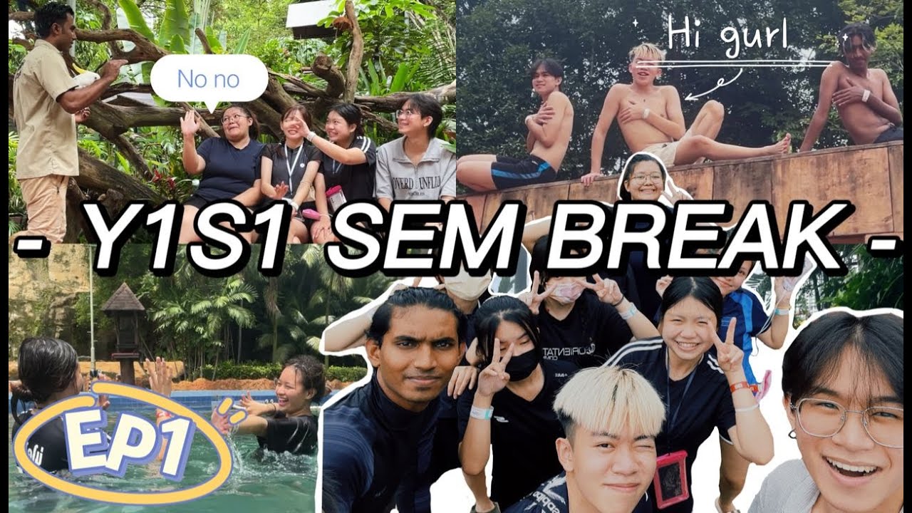 Y1S1 SEM BREAK TRIP - SUNWAY LAGOON EP1 - YouTube