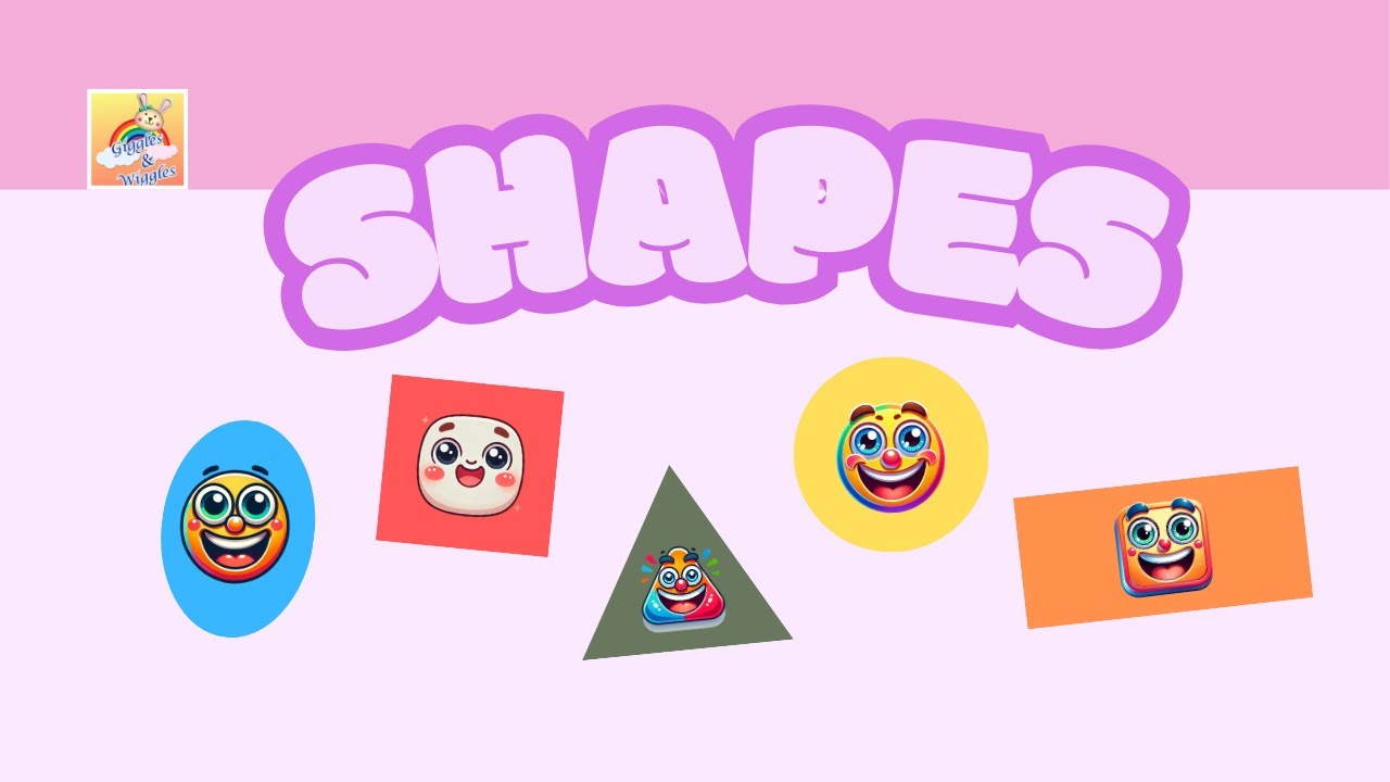 Shapes Song | Learn Shapes with Fun & Easy Nursery Rhyme | by Giggles ...
