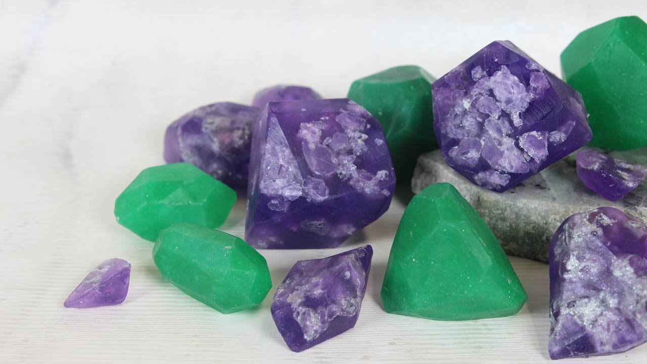 How to Make Melt & Pour Gem Soap | Bramble Berry - YouTube