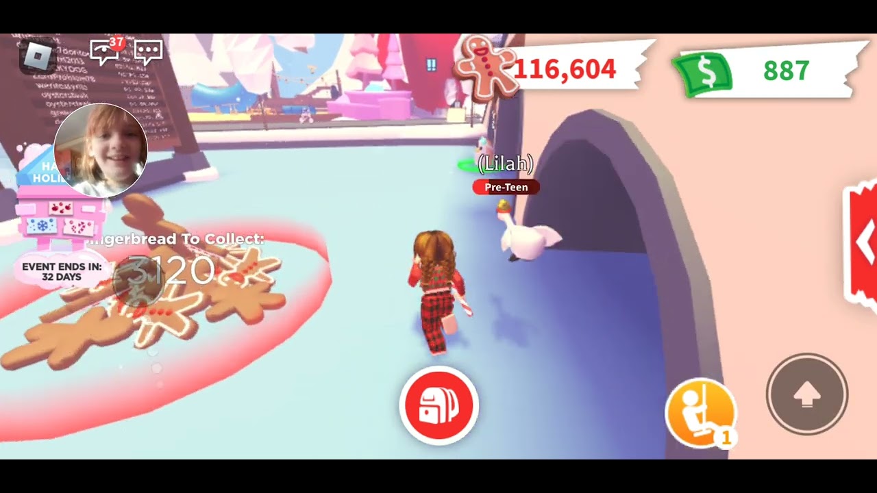 how to get the gingerbread glitch! on adopt me - YouTube