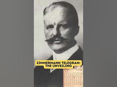 Zimmermann Telegram: The Unveiling | 01 Mar 1917 #arthur #zimmermann # ...
