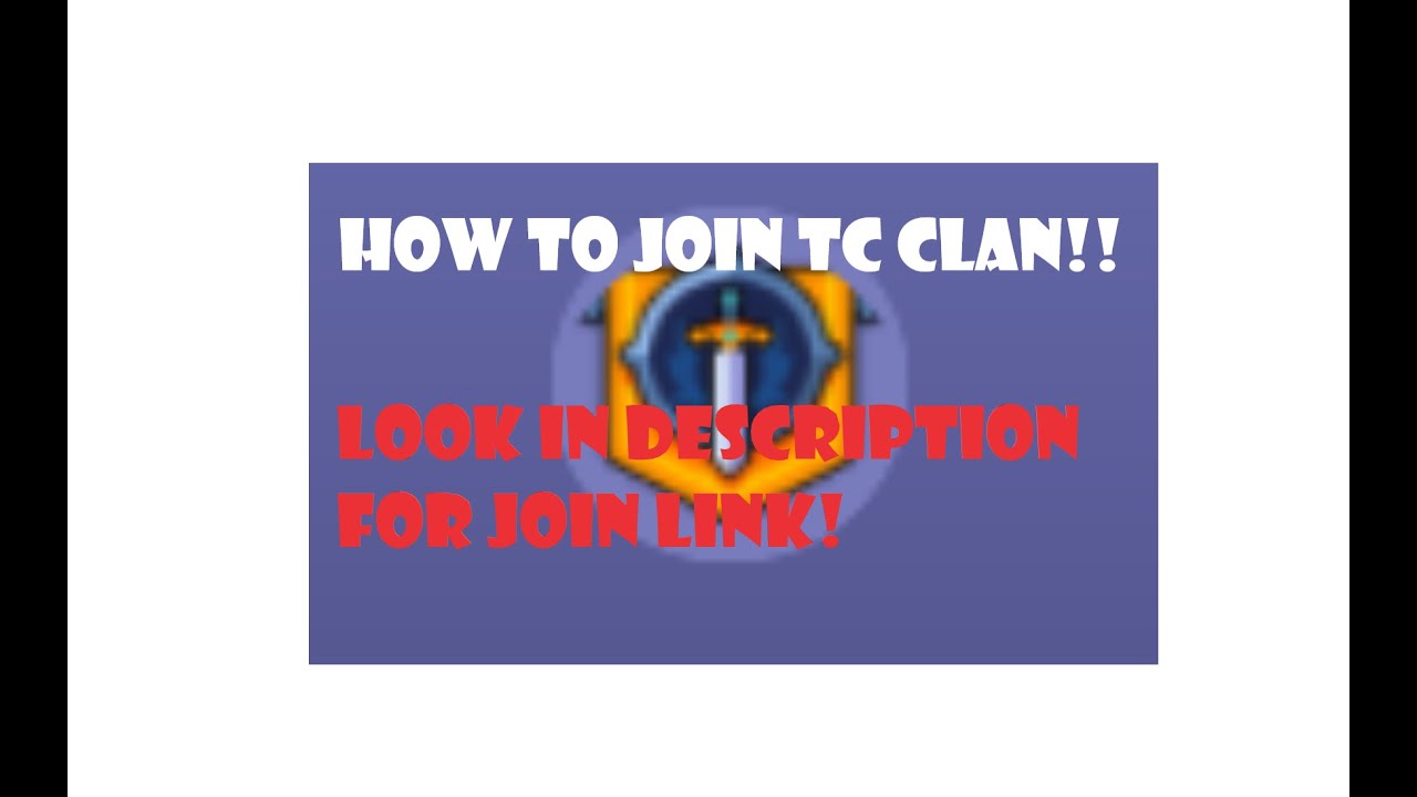How To Join TC In-Game Clan!! - YouTube