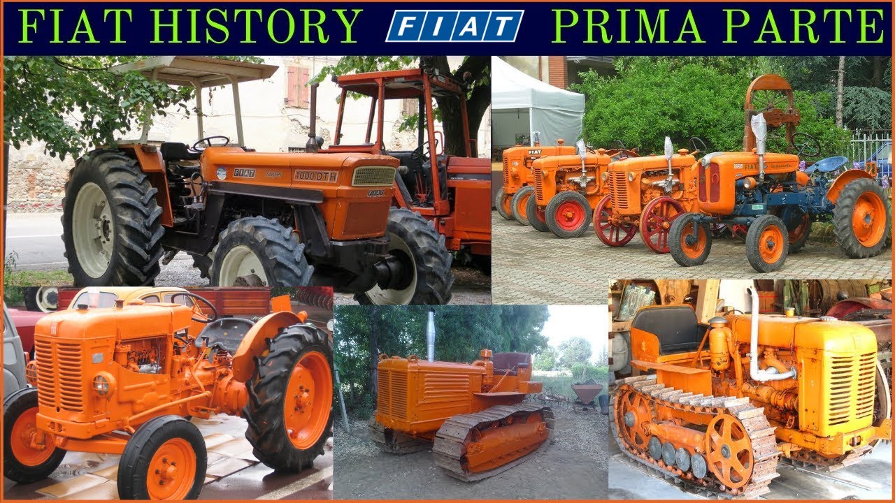 Fiat Trattori History - Fiat ️ FiatAgri - Prima Parte - YouTube